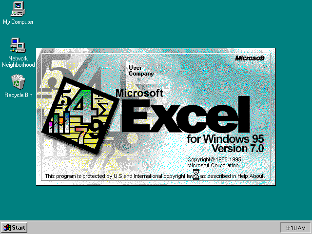38 Years of Microsoft Excel Design History - 71 Images - Version Museum