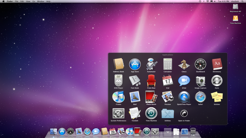 18 Years of Mac OS X Design History - 61 Images - Version Museum