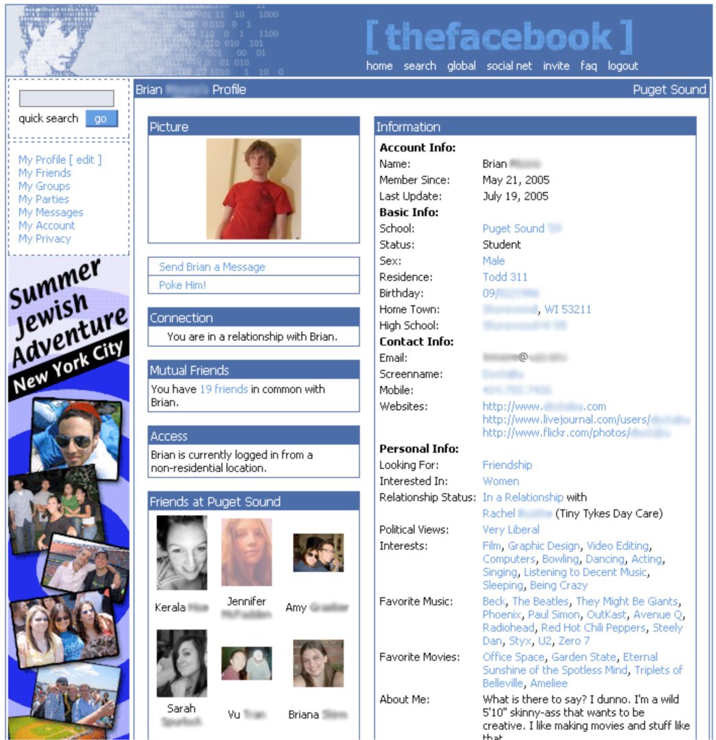 21 Years of Facebook Website Design History - 33 Images - Version Museum