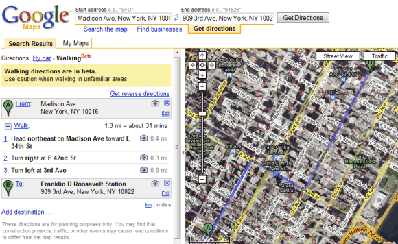 19 Years of Google Maps Website Design History - 48 Images - Version Museum