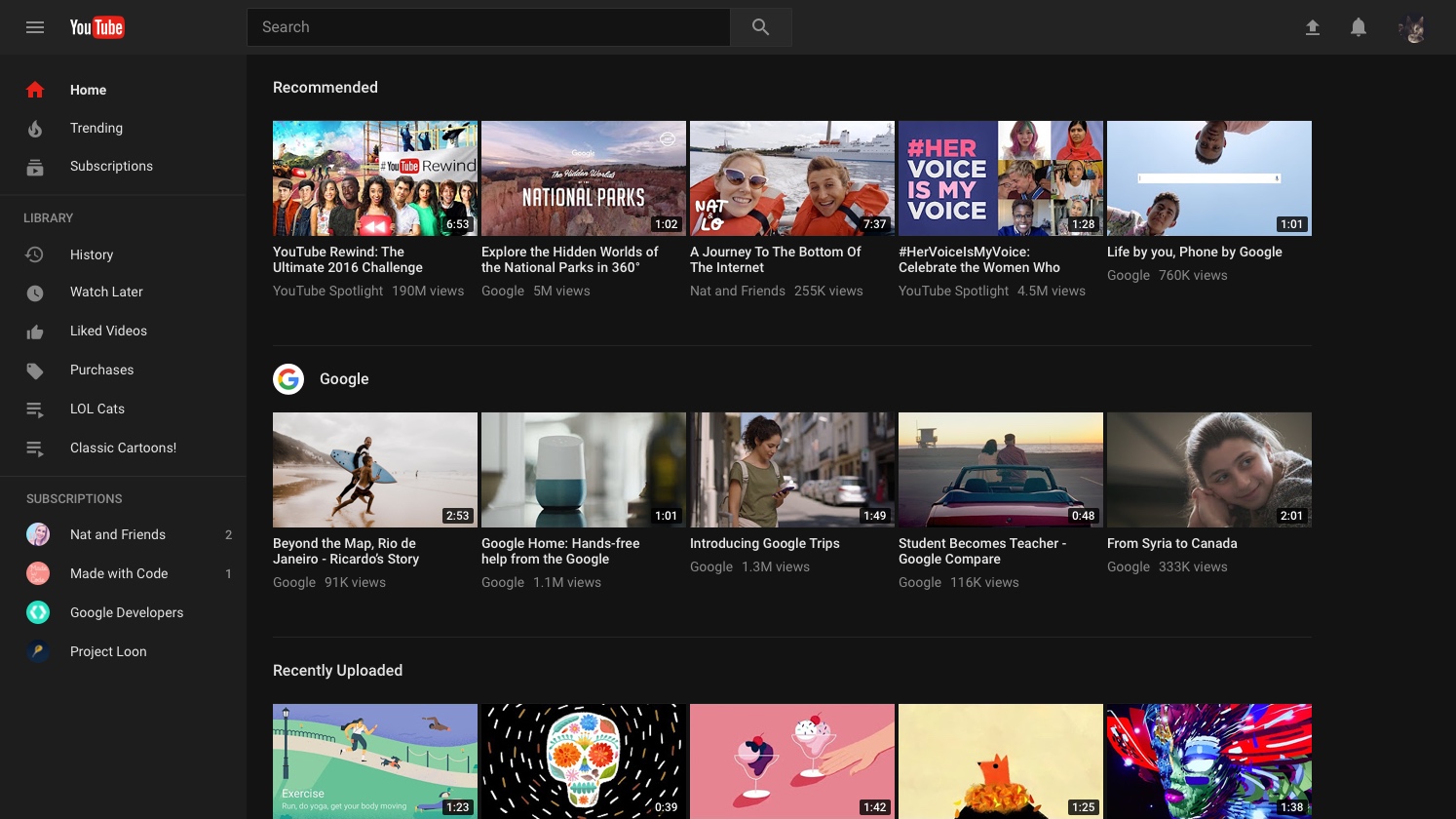 18 Years Of Youtube Website Design History - 39 Images - Version Museum